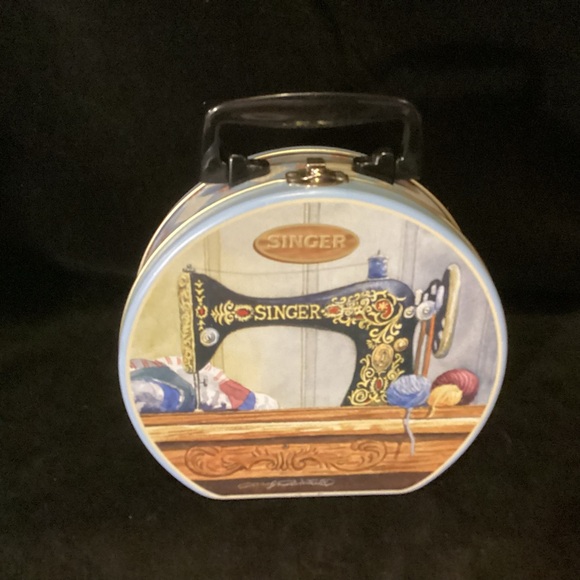 Singer | Other | Vintage Singer Sewing Machine Tin | Poshmark